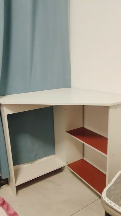 Triangular learning desk corner corner office wall corner corner corner ...