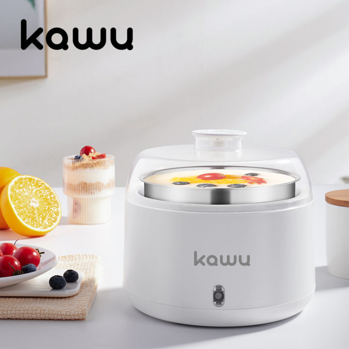 kawu ขนาด 1 ลิตร เครื่องโยเกิร์ต กำลังไฟ 20 วัตต์ ทำโยเกิร์ต การให้ความร้อนด้วยอุณหภูมิคงที่ ...