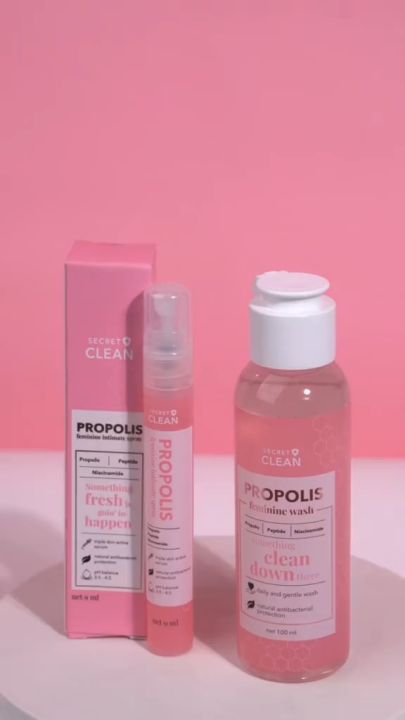(READY STOCK)Secret Clean Propolis NEW Feminine Care Package Propolis ...