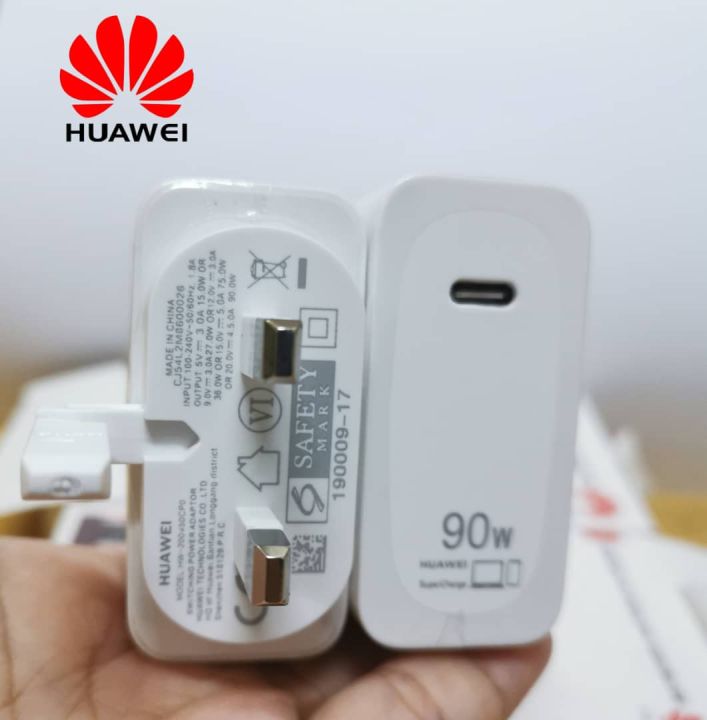3 PIN Huawei 90W/65W Charger Matebook 14S D13 14 D15 D16 Honor ...