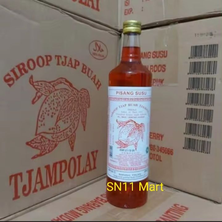 Tjampolay Sirup/Sirup Campolay Rasa Pisang Susu 630 ML | Lazada Indonesia