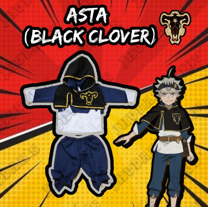 Asta Black Clover Inspired Costume - MILESTONES/BIRTHDAY/HALLOWEEN ...