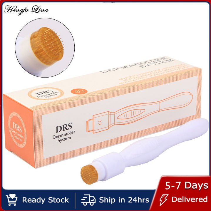 DRS Professional 40 Needle Titanium Derma Stamp & Micro Needling ...