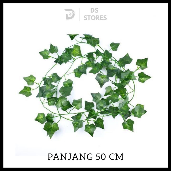 Daun Rambat Ivy 50 Cm / Daun Rambat Plastik Hias Serbaguna Dekorasi ...