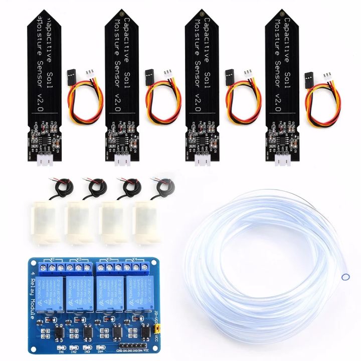 DIY Drip Irrigation System Self Watering System 1 Channel 5V Relay ...