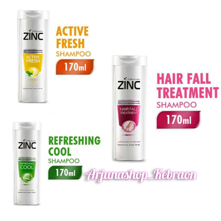 ZINC SHAMPOO KECIL All Varian 170ml | Lazada Indonesia