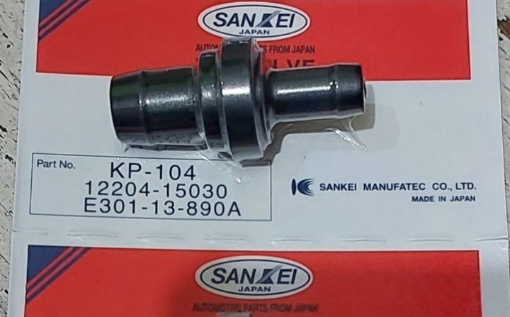 THROTTLE VALVE OR PC VALVE KP-104 SANKEI TOYOTA COROLLA AE80 JAPAN | Lazada PH