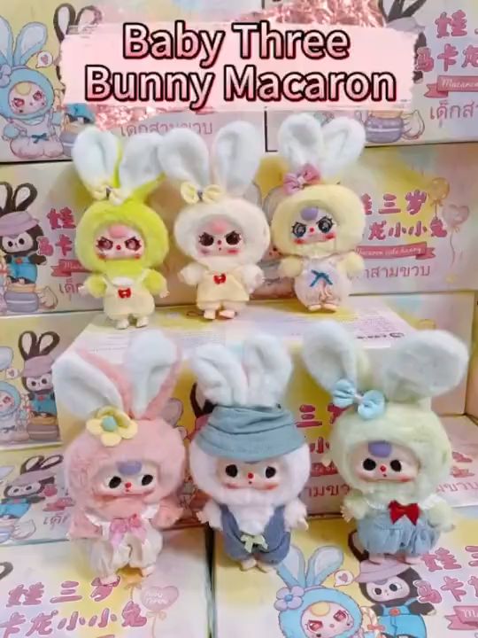 Baby Three Lily RABBIT TOWN Plush Limited BLIND BOX - THỎ TOWN, KHÓA ...
