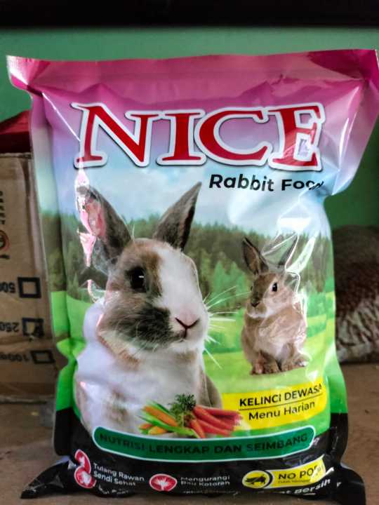 rabbit food nice 1kg makanan kelinci harian | Lazada Indonesia