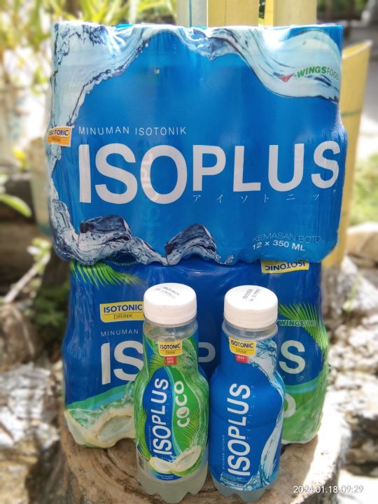 Isoplus 1 Dus isi 12 Botol/ Isoplus minuman Isotonik | Lazada Indonesia
