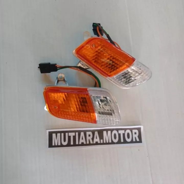 Lampu sen motor grand / sein depan satuset honda astrea grand stara ...