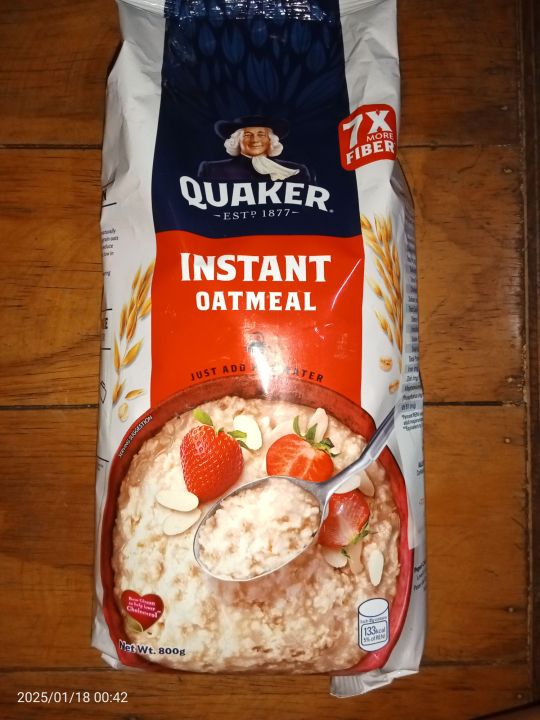 Quaker Instant Oatmeal Original 800g | Lazada PH