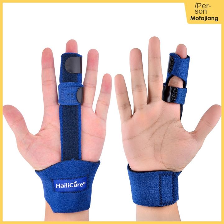 Finger Splint Brace Support Stabilizer Built-in Aluminum Alloy Fix ...