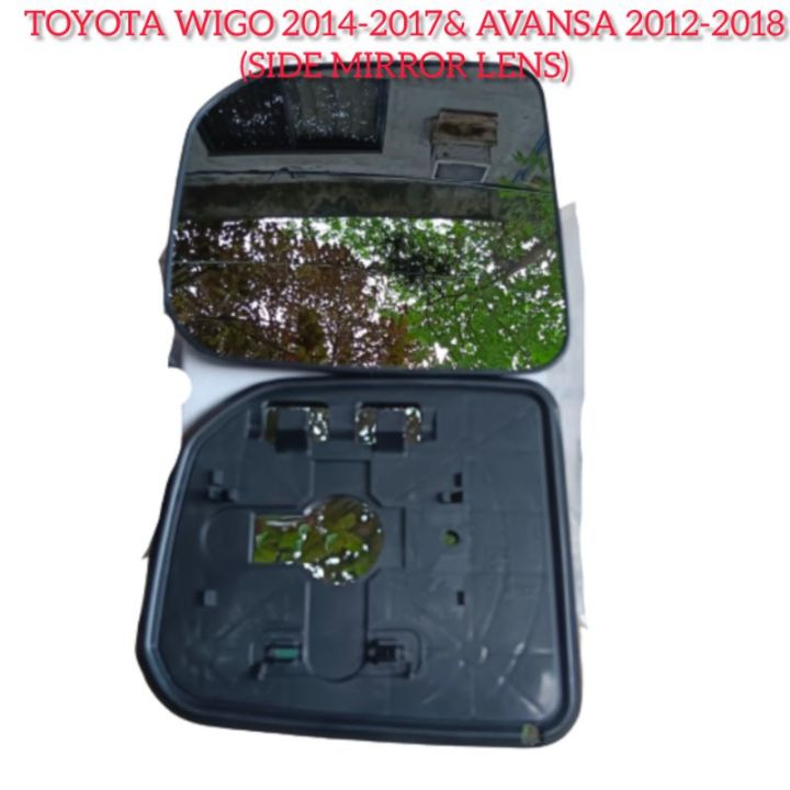 TOYOTA AVANZA /WIGO SIDE MIRROR LENS PAIR | Lazada PH