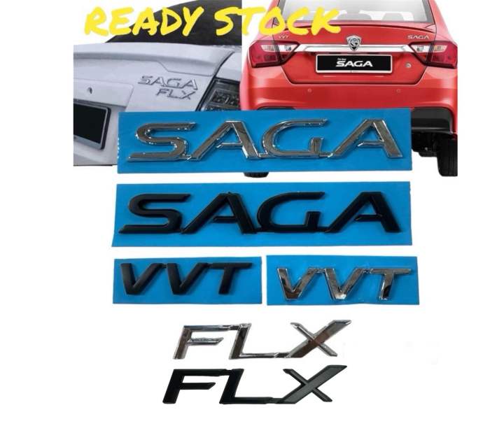 emblem saga vvt proton saga vvt emblem proton saga vvt chrome hitam ...