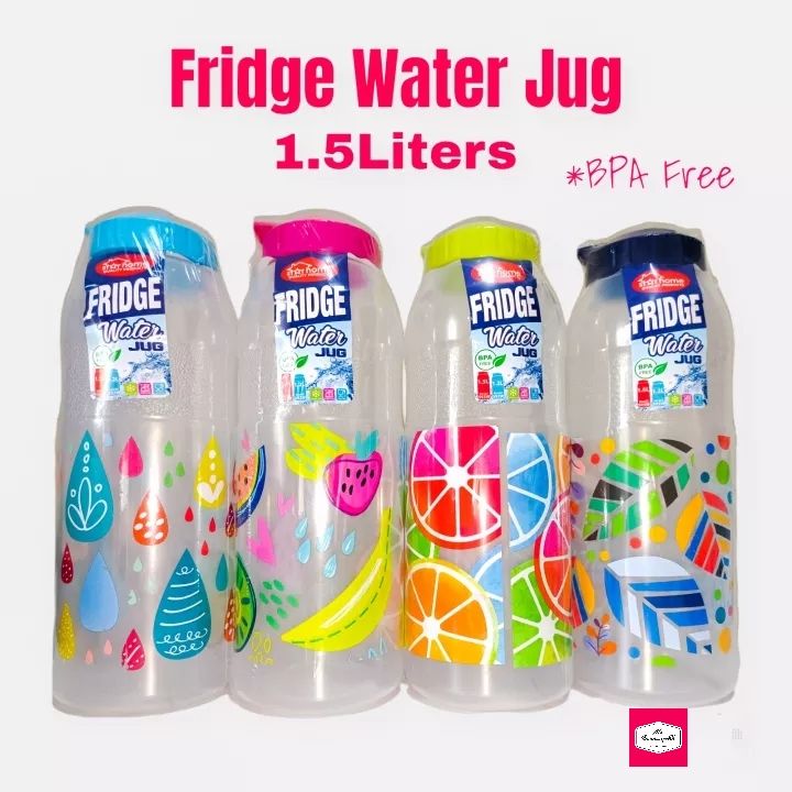 1.5L Fridge Water Jug Water Bottle Tumbler Ref BPA Free | Lazada PH