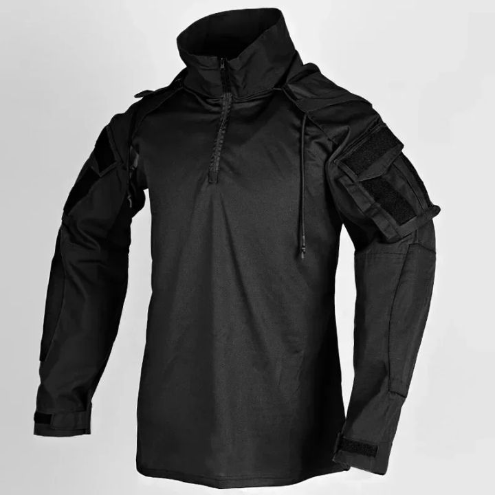 Tactical Cargo Suits T-Shirt And Cargo Pants Men Clothes Shirts Airsoft ...