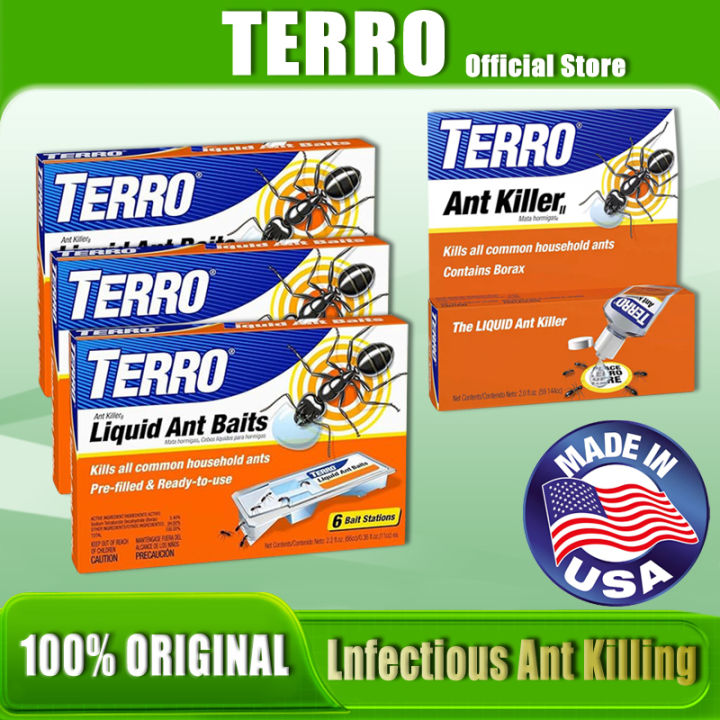 USA 100% Original TERRO Liquid Ant Killer, Ant Bait （Fast Delivery ...