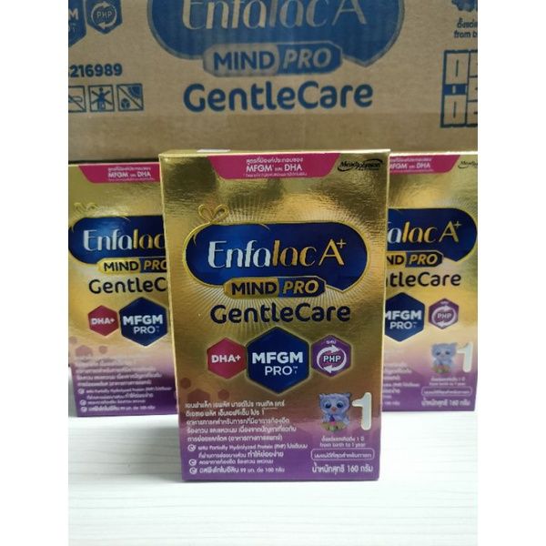 Enfalac Gentle Care เอนฟาแล็ค เจนเทิลแคร์ สูตร1 ขนาด 160 กรัม24กล่อง ...
