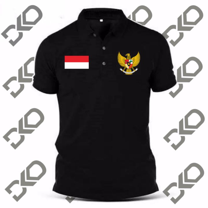 KAOS POLO LOGO GARUDA INDONESIA | Lazada Indonesia