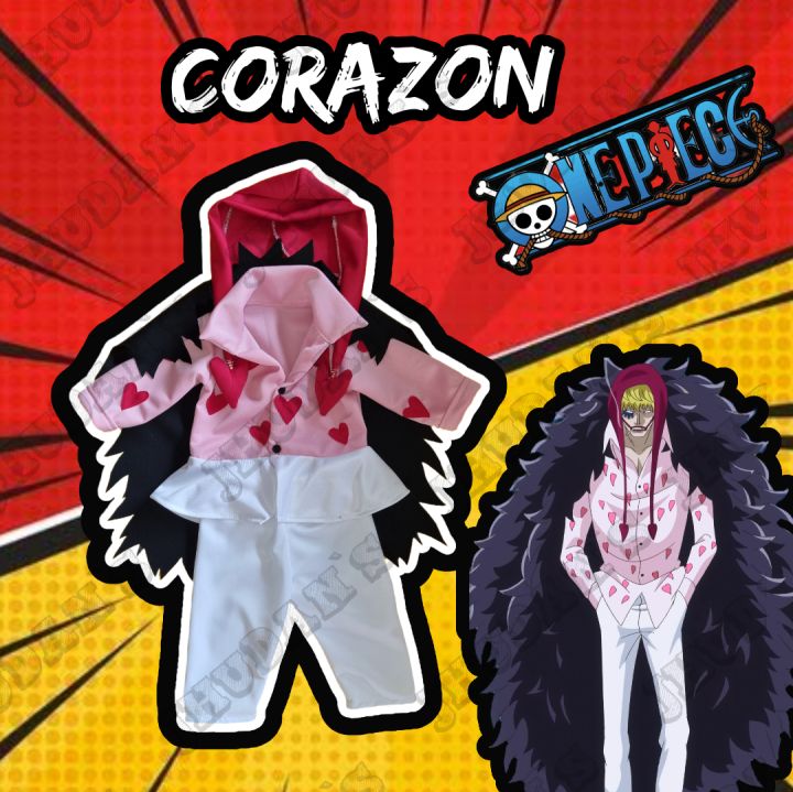 Corazon One Piece Inspired Costume - MILESTONES/BIRTHDAY/HALLOWEEN ...