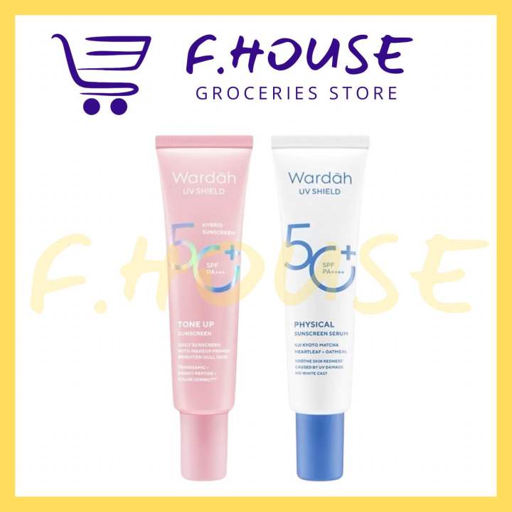 Wardah UV Shield Physical / Wardah UV Shield Physical/ UV Shield Tone ...
