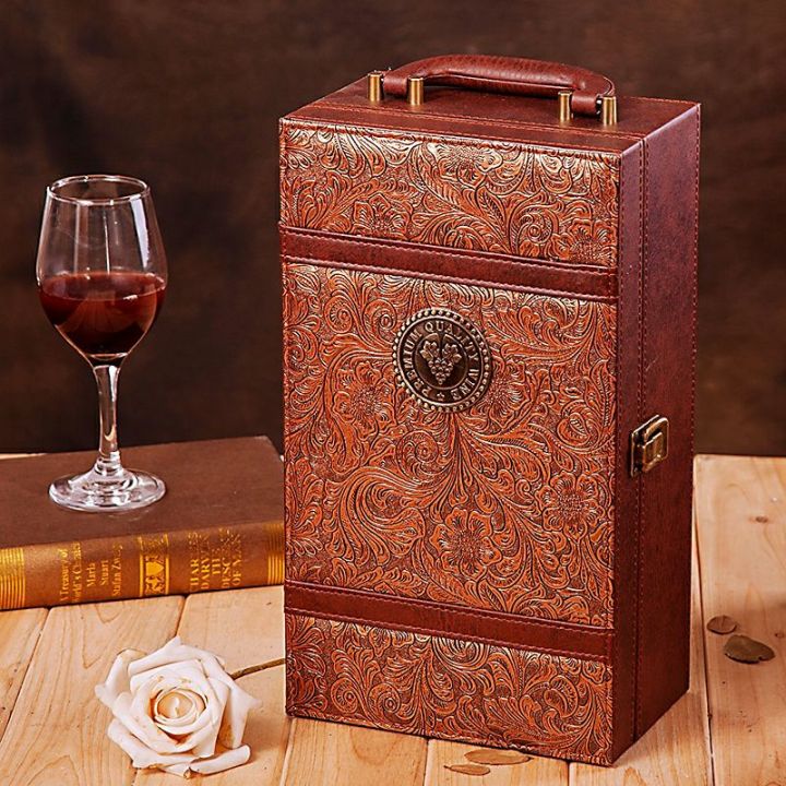 Premium Elegant Wine Gift Box (Twin)（Wine Tools included）高档双支红酒 ...