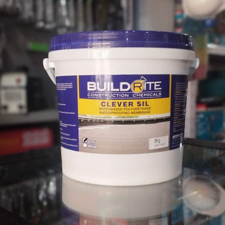 BUILDRITE CLEVER SIL GRAY / WHITE (5kg - 20kg) WATER-BASED POLYURETHANE ...
