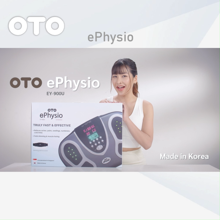 OTO Official Store OTO e-Physio EY-900U 2 body-treatment channels 8 Auto Modes, 18 Manual Modes ...