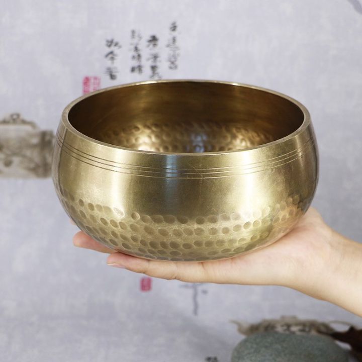 Nepal handmade Tibet Buddha sound bowl Yoga Meditation Chanting Bowl ...