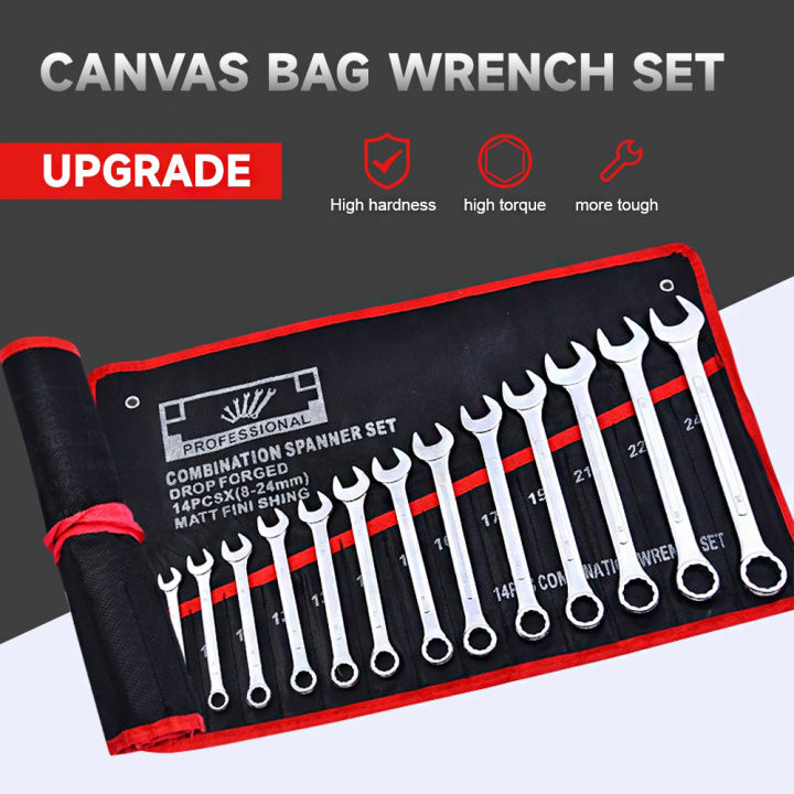 12Pcs Combination Spanner Wrench Set Torx Wrench Professional High ...