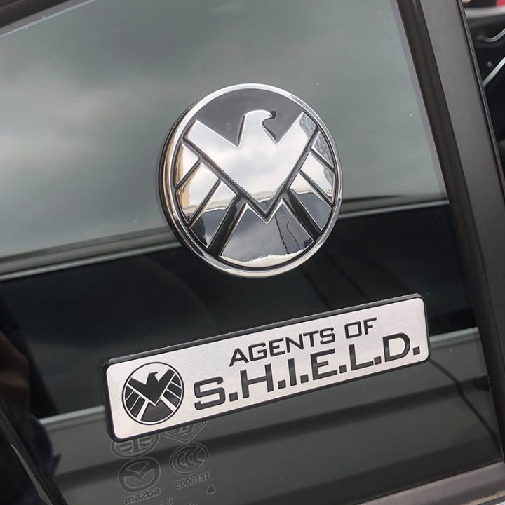 Avengers S. D. Car Logo Captain America Bumper Stickers Car Personality ...