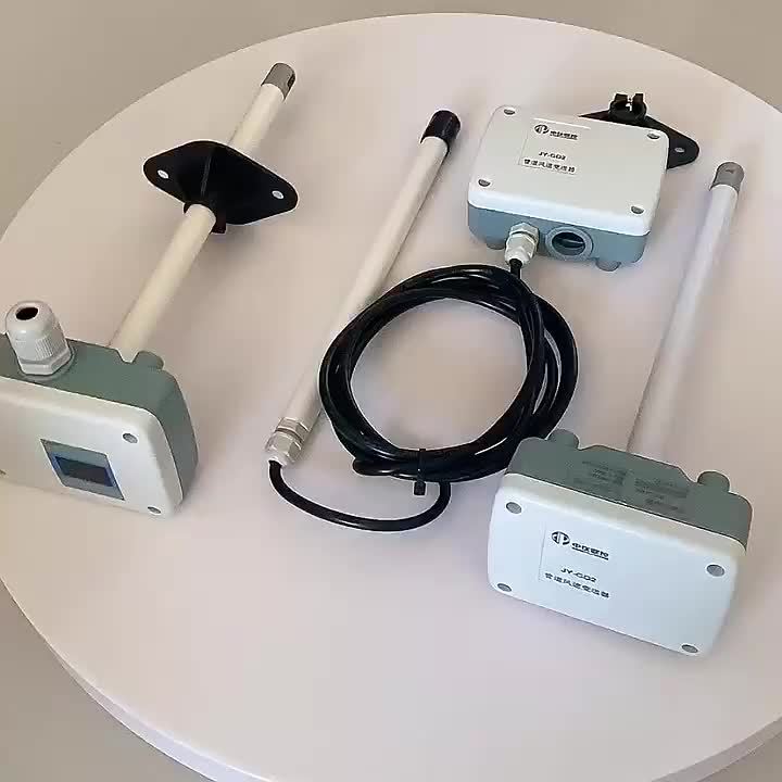 Thermal Anemometer Duct Air Velocity Sensor HVAC Building Air Velocity ...