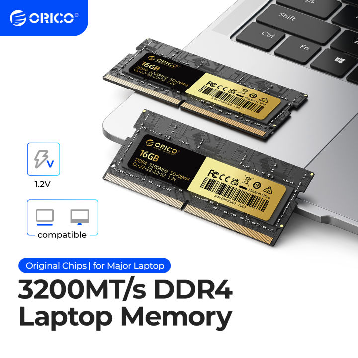 ORICO DDR4 RAM 4GB 8GB 16GB 2666/3200MHZ CL19 CL22 1.2V 260PIN Laptop ...