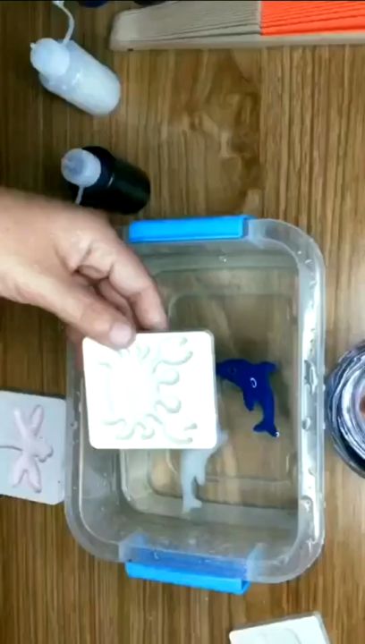 Kids DIY Magic Water Toy Children Handmade Craft Toy water ocean ...