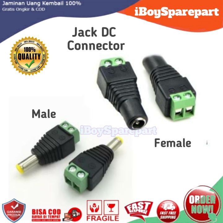 Konektor Jack DC Power male / Female | Lazada Indonesia