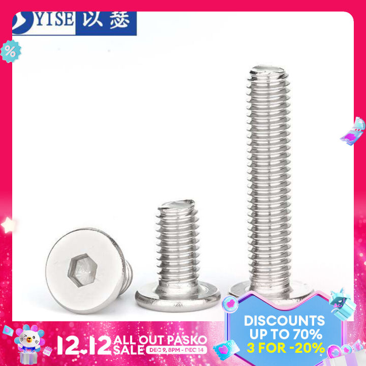 202504304 Non-Steel cm Large Flat Head Ultra-Thin Head Flathead Inner ...