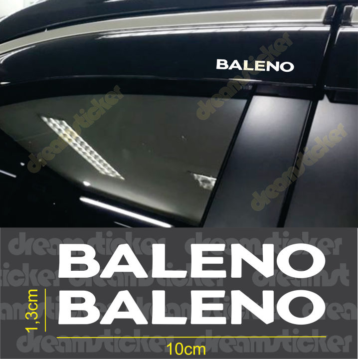 Cutting Sticker Talang Air Mobil Suzuki Baleno Stiker Car | Lazada ...