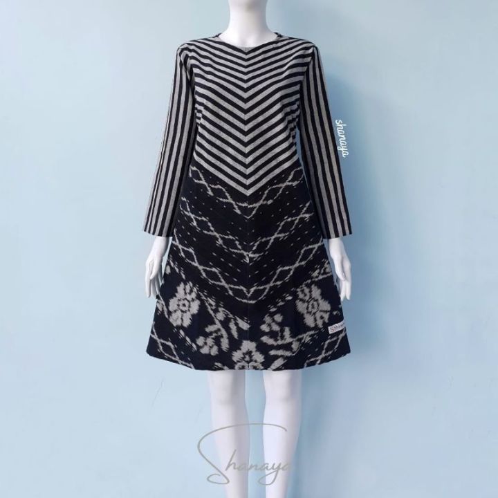 dress tenun etnik halusan jepara - dress tenun | Lazada Indonesia