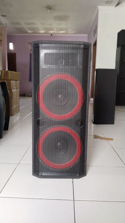 Speaker pasif Custom 12 inch double plus tweeter horn | Lazada Indonesia