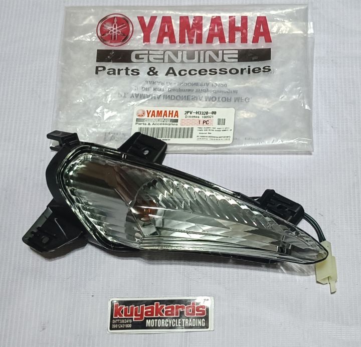 YAMAHA GENUINE FRONT FLASHER LIGHT ASSY 2 SNIPER 150 V1 V2 | Lazada PH