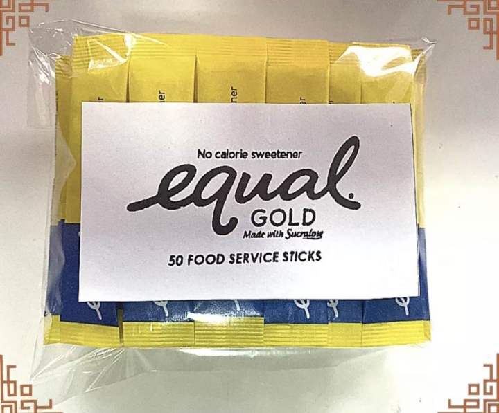 Equal Gold Food Service Sticks - 50 Sticks keto approved | Lazada PH