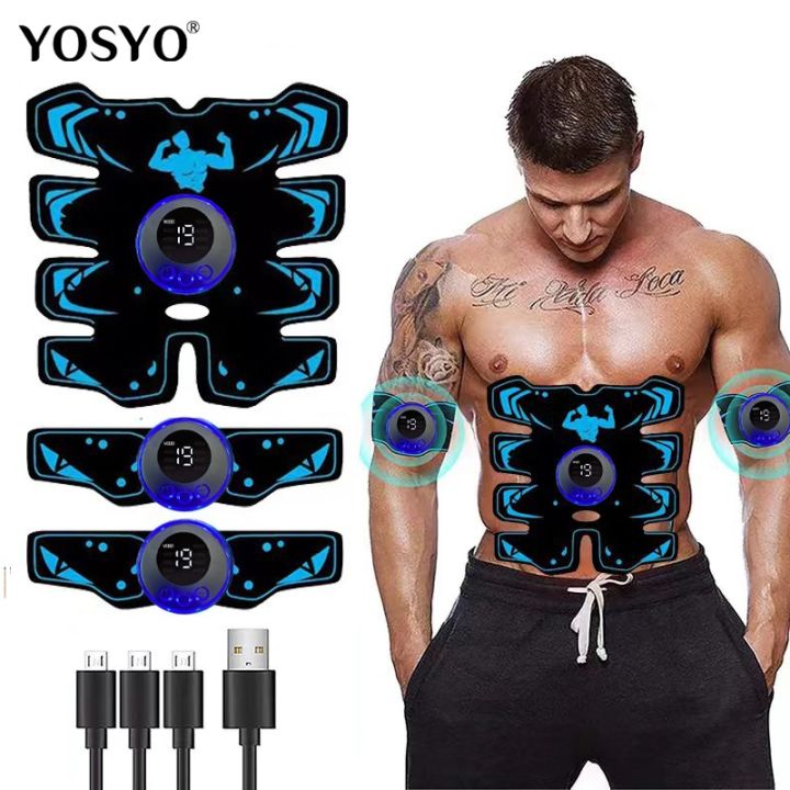 Intelligent abdominal muscle patch USB Rechargeable Abdominal Muscle ...