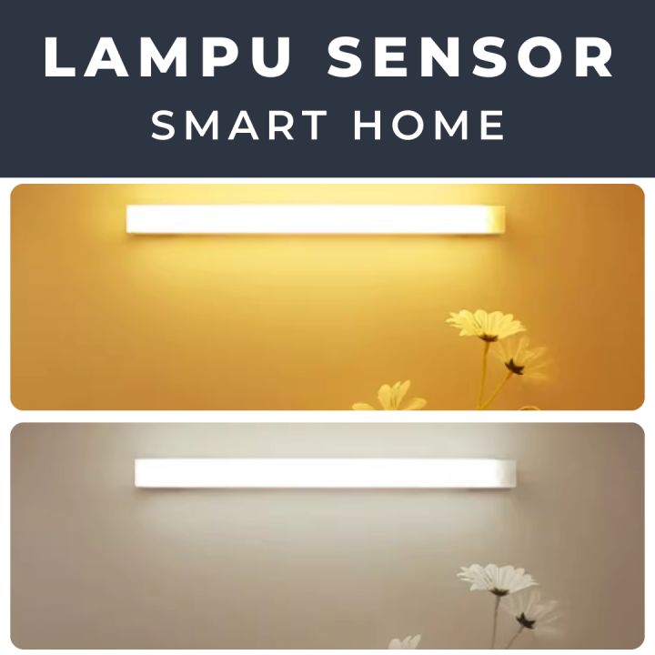 Lampu Sensor Gerak Magnetic Motion Sensor Lampu Stick Panjang LED/Lampu ...
