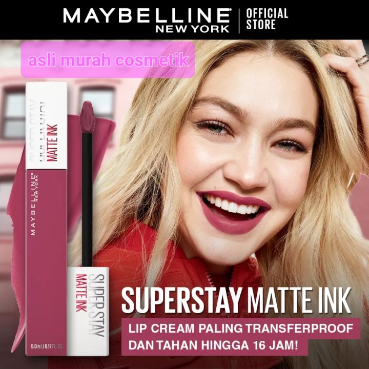 Maybelline Superstay Matte Ink | Lazada Indonesia