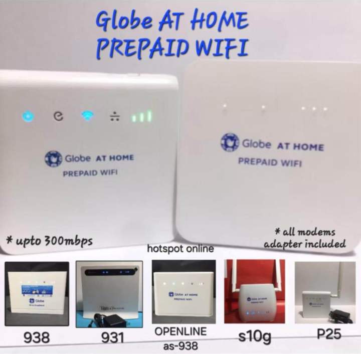 Globe at HOME PREPAID WIFI Modem ( Refurbished ) | Lazada PH