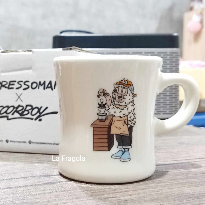แก้วกาแฟ Poorboy x Espressoman ของใหม่ Coffee | Lazada.co.th