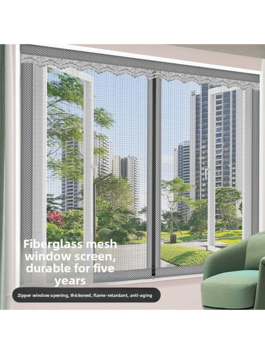 Anti-Mosquito & Anti-Insect Removable Screen Mesh 2025 New Edition Self ...