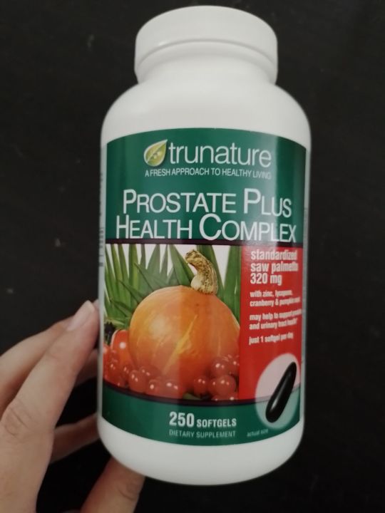 Trunature Prostate Plus Health Complex 250 softgels | Lazada PH