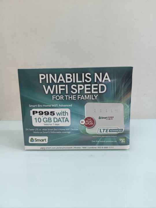 Boosteven R281 Cat 6 (Smartbro Home wifi formerly PLDT home prepaid home wifi | Lazada PH